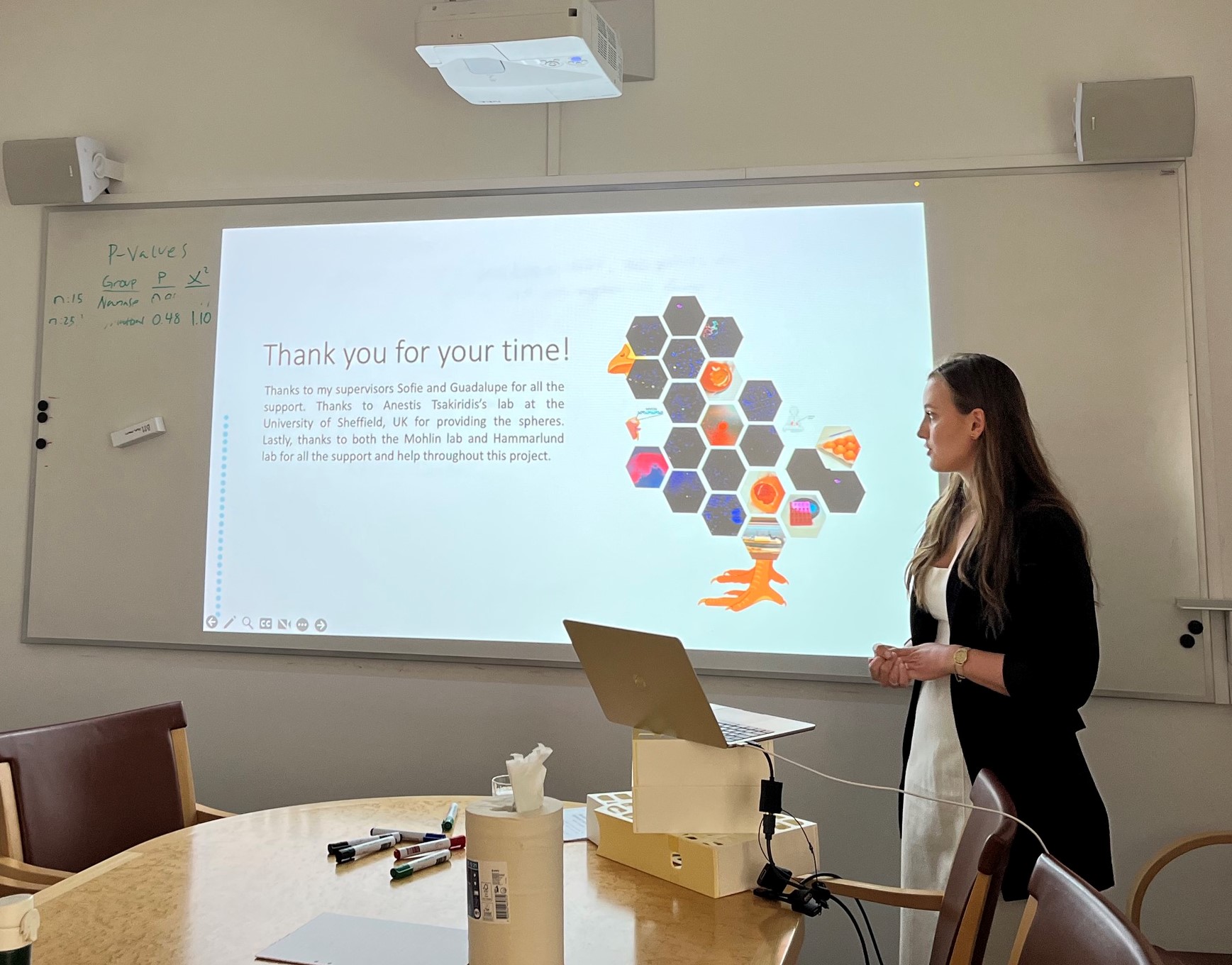 Philippa defends her MSc thesis – Tissue Development and Evolution